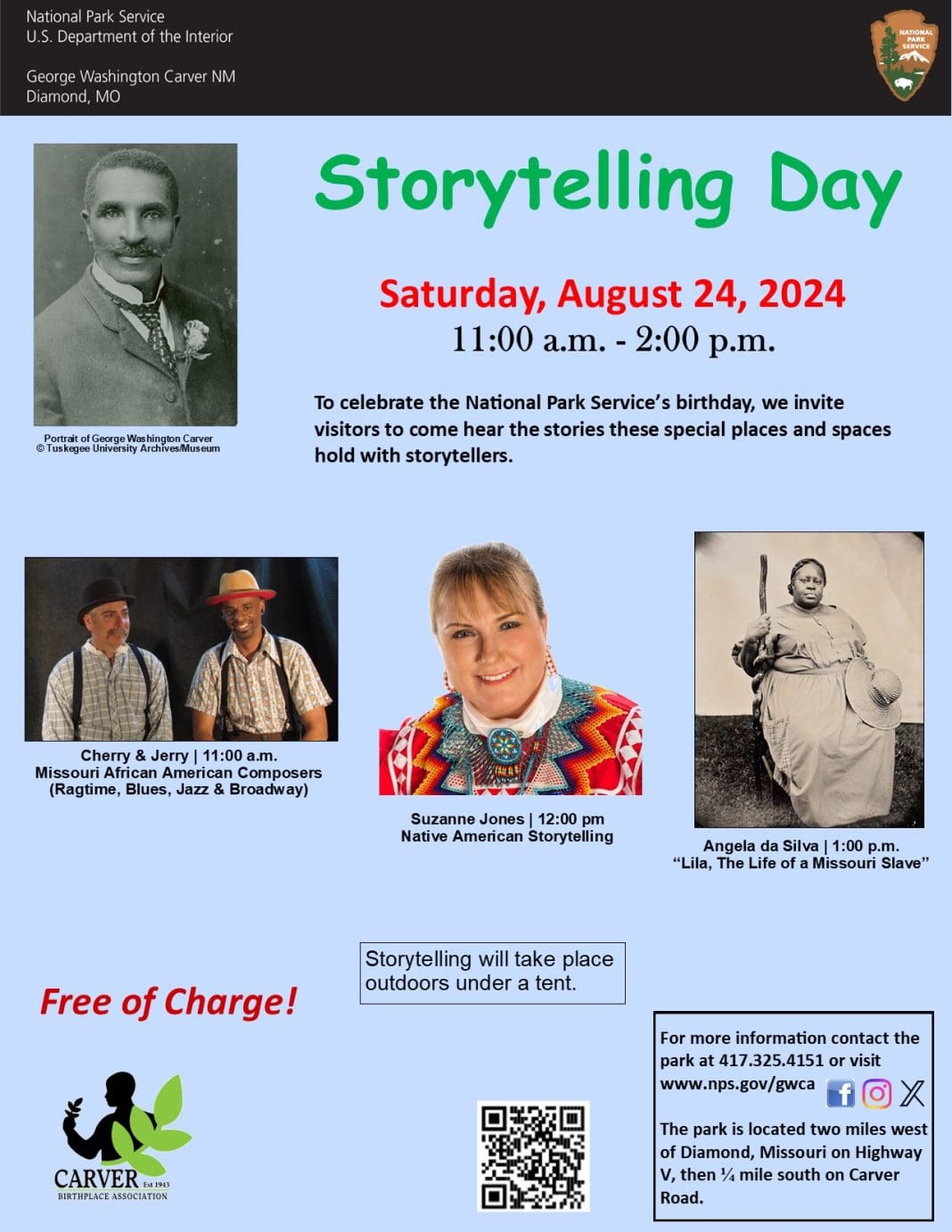 Eighth Annual Storytelling Day Event Aug. 24 at George Washington ...
